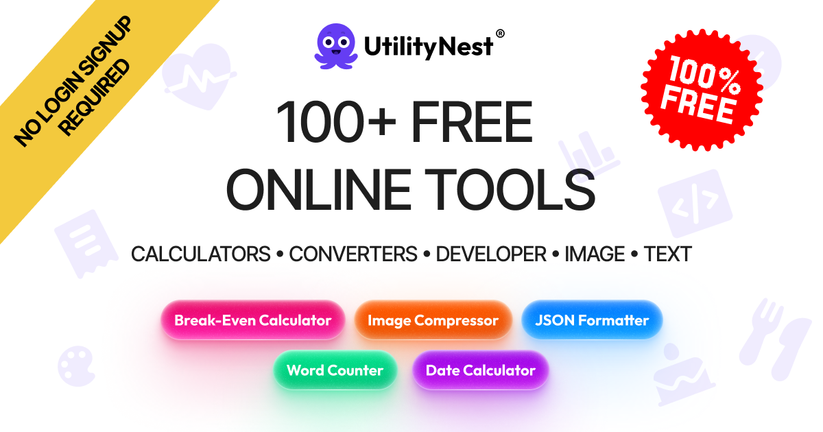 Gold Profit / Loss Calculator — Free Online Gold & Investment | UtilityNest